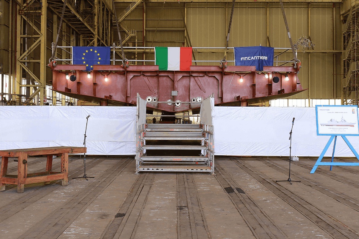 Si rinnova la flotta della Marina italiana: nascono le nuove fregate ...