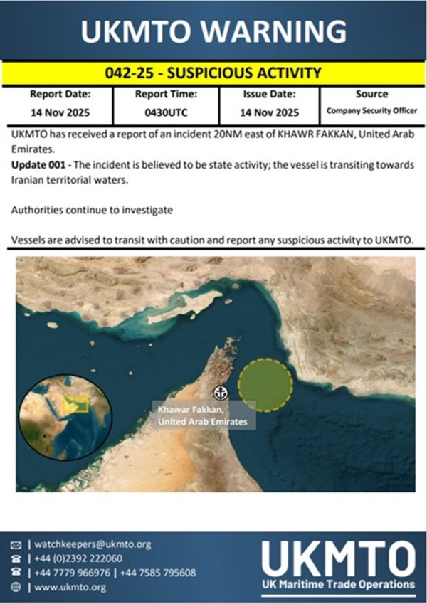 Golfo Persico ad alta tensione: catturata (forse dall'Iran) una ...